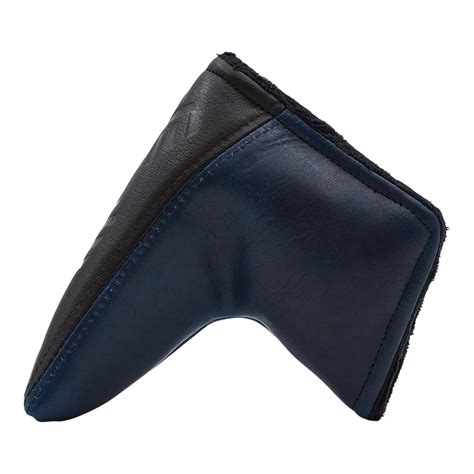 Deep Blue Horween Leather T Hive Blade Headcover Bettinardi Golf