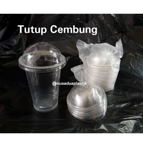 Jual Tutup Gelas Cup Plastik Lid Cembung Starindo Shopee Indonesia