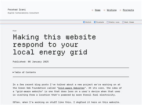 What Visual Changes Does Grid Awareness Trigger On This Site Fershad