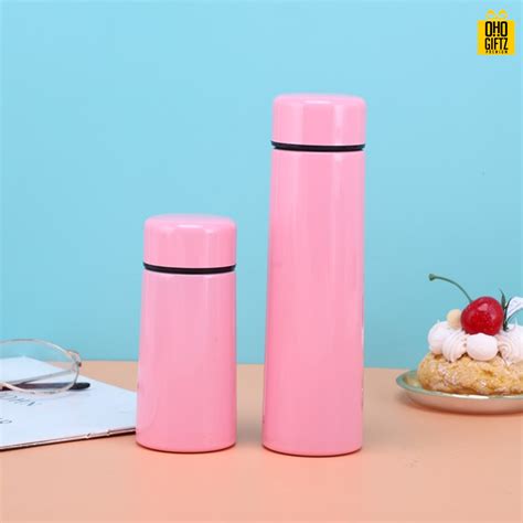 กระบอกน้ำสแตนเลส 304 สกรีนโลโก้ ทำเป็นของพรีเมี่ยมได้