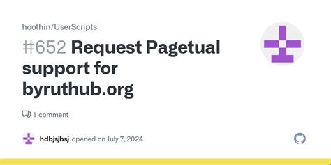 Request Pagetual Support For · Issue 652 · Hoothin