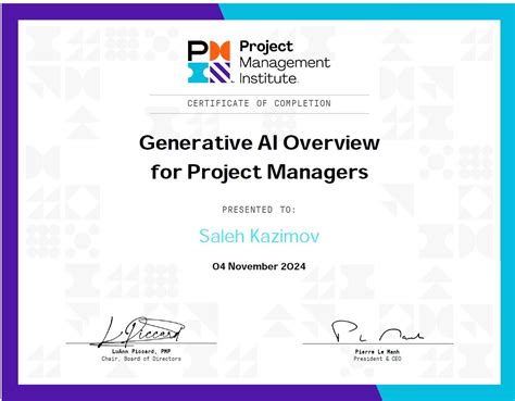 Saleh Kazimov On Linkedin I Am Certified In Generative Ai Overview For