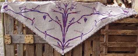 Birdsong Shawl Pattern By Helle Noerr Strik