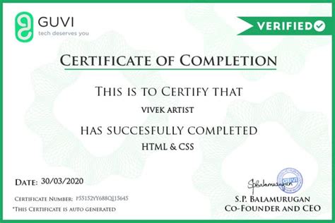Guvi Html And Css Certification Ppt
