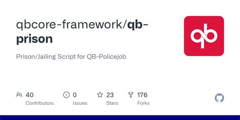 Github Qbcore Frameworkqb Prison Prisonjailing Script For Qb Policejob