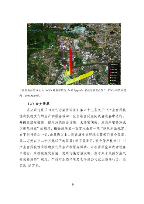 注意这些vocs排放盲区！附官方印发22个涉vocs排放违法处罚案例！企业可对照自查，避免“踩坑” 江苏远大信息股份有限公司