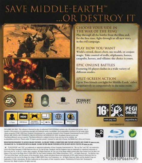 The Lord of the Rings: Conquest for PlayStation 3 - Sales, Wiki ...