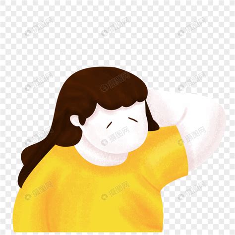 可爱胖女孩元素素材下载 正版素材401470060 摄图网