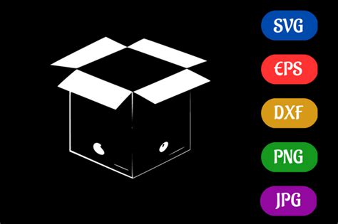 Box Minimalist Logo Vector SVG EPS Graphic By Creative Oasis Creative Fabrica