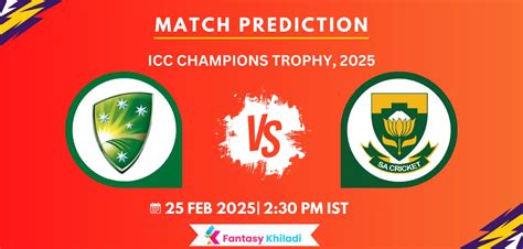 Aus Vs Sa Match Prediction Who Will Win Todays Match 7th Odi Icc