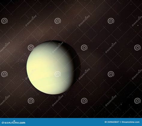 Planet Venus Generative Artificial Intelligence Stock Illustration