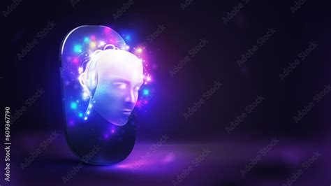 smartphone with ai chat bot based on artificial intelligence and neural