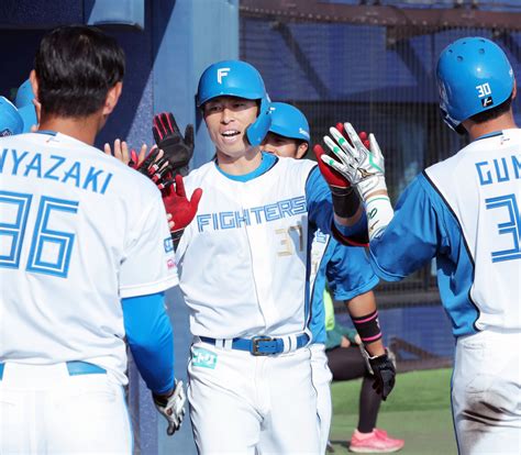 【日本ハム】崖っぷちから光る君へ 江越大賀が勝ち越し場外弾新庄剛志監督「パワーはゴリラくらいある」 スポーツ報知
