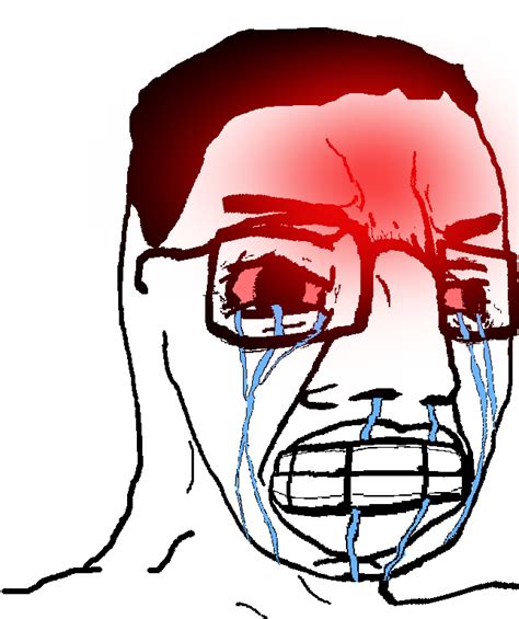 SoyBooru Post 8167 Angry Bloodshot Eyes Blush Crying Deformed