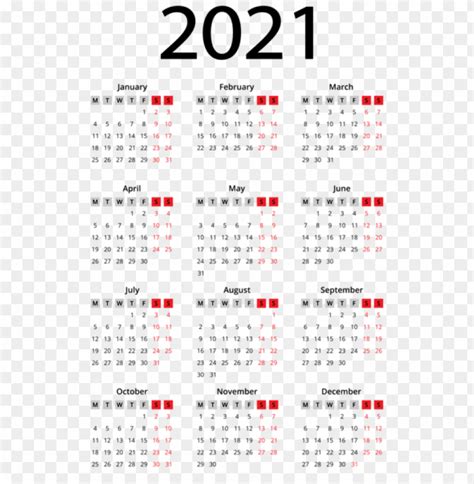 2021 Calendar Transparent Background 2021 Background Hd Png - Calendar ...