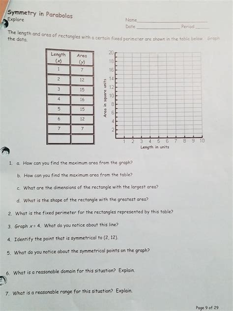 Solved Directions A Complete The Pattern With Tiles Andor