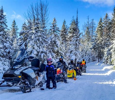 Les Plus Beaux Circuits De Motoneige Au Saguenay Lac Saint Jean Grande