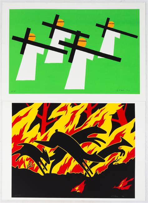 17 Nicholas Monro British 1936 2022 Screenprints Cottone Auctions