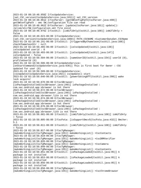 Csc Update Log Pdf Information Technology Computer Engineering