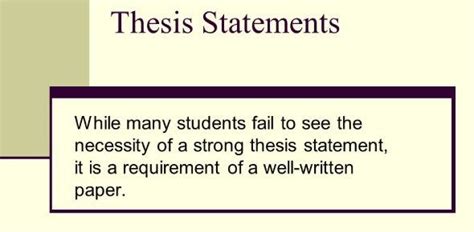 What Are The Different Types Of Thesis Statements