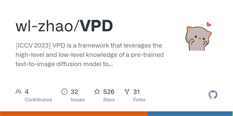 GitHub Wl Zhao VPD ICCV 2023 VPD Is A Framework That Leverages The