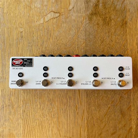 Disaster Area Designs Dpc 8ez Gen3 8 Loop Switcher W Midi Reverb