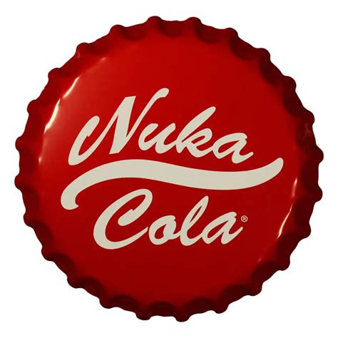 Fallout Nuka Cola Bottle Cap Fémtábla Fanbase