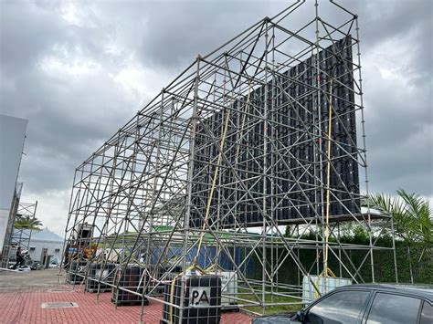 Swing Stage Scaffolding Global Certified Hot Dip Galvanizing Ringlock