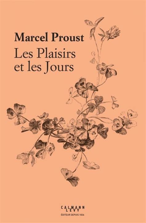 Marcel Proust Les Plaisirs Et Les Jours
