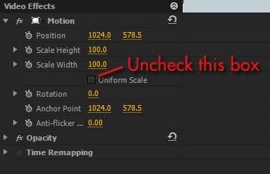 Remove Black Border Around Video In Premiere Pro
