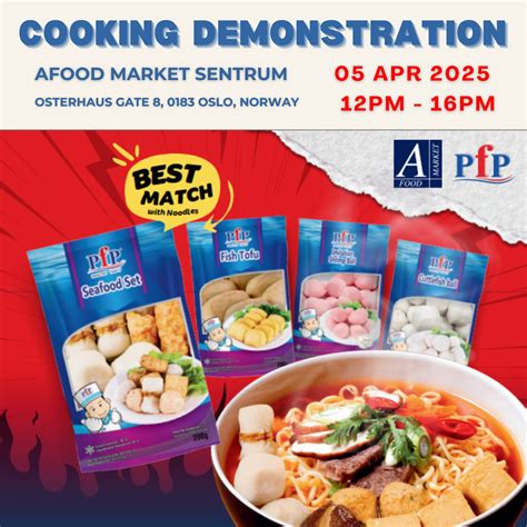 Afood 🔥 Cooking Demonstration Pfp Seafood Set And Nongshim Shin Ramyun 🔥 📅 Date April 5