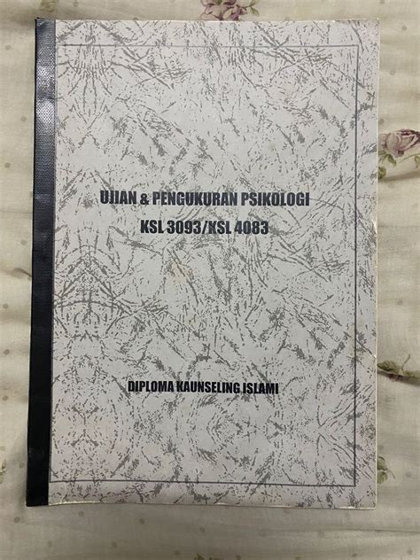 Ujian Dan Pengukuran Psikologi Fotokopi Hobbies And Toys Books