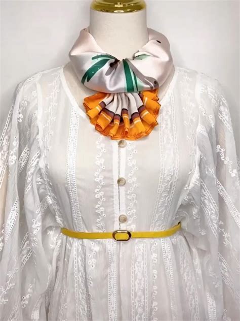 How To Tie A Square Silk Scarf 5 Ways Artofit