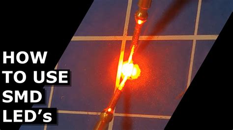 How To Use SMD LEDs In Your Electronics Projects YouTube