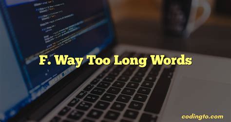 F Way Too Long Words Codeforces Problem Solution In C