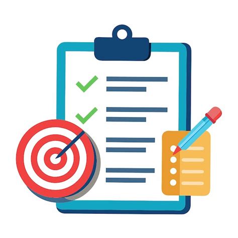 Premium Photo Assignment Target Icon Clipboard Checklist Symbol 3d