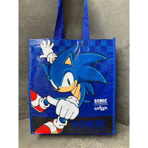 Jual Smiggle X Sonic The Hedgehog Reusable Medium Tas Smiggle