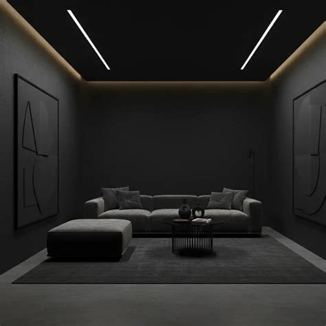 Dark Basement Walls