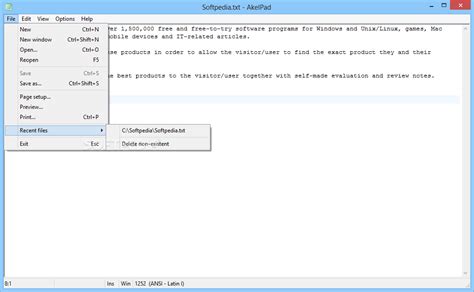 AkelPad Download Review Screenshots