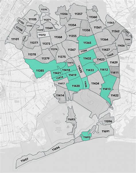 Queens Zip Code Map Jesus Week