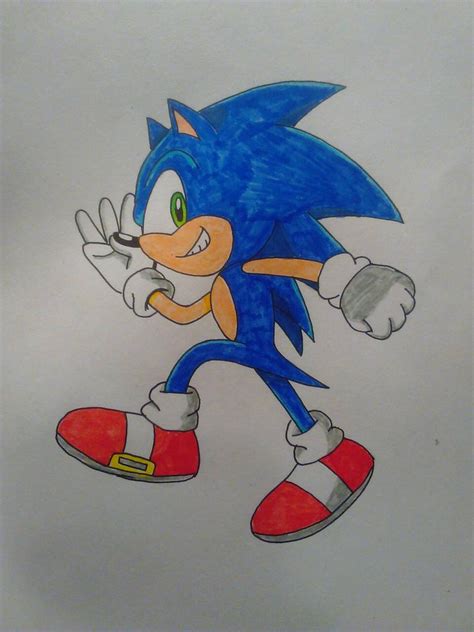 Sonic By Artsonx On Deviantart