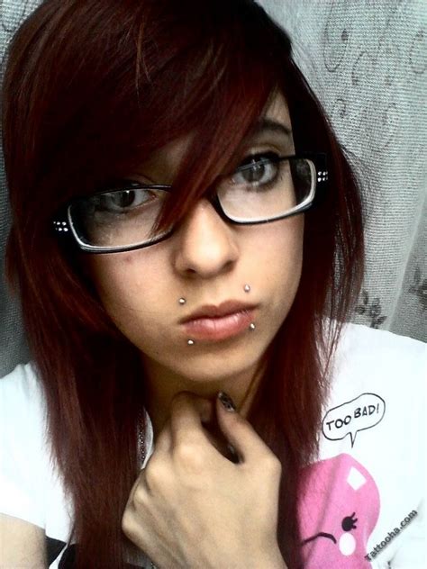 Пирсинг на лице фото