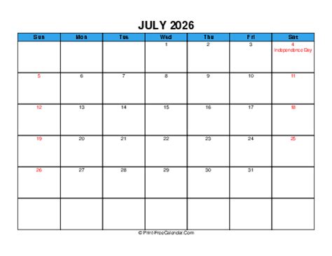 Usa Calendars With Holidays Pdf Word Excel