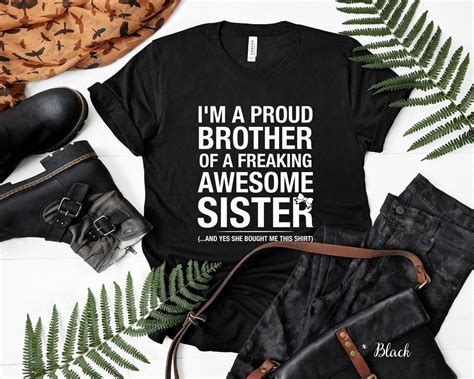 Im A Proud Brother Of A Freaking Awesome Sister And Yes Etsy