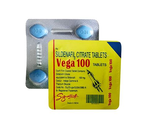 Vega 100mg Tablet Sildenafil 100mg Pocket Chemist