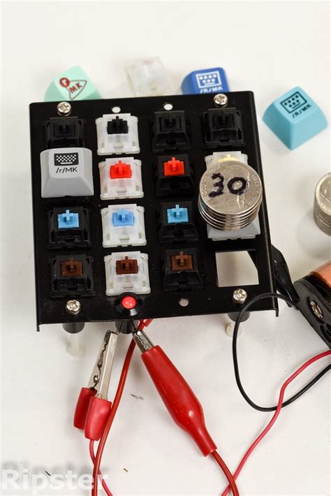 The Gateron Clear only takes 30g to activate - making it one of the ...
