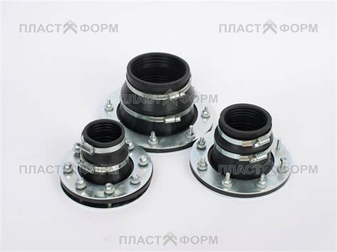 Гермоввод (муфта) для герметизации труб кессона - Купить | Plastform