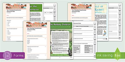Reading Comprehension Year 3 Pdf Year 3 English Worksheets