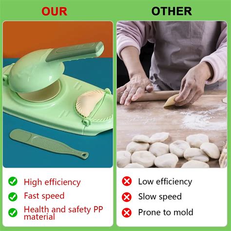 Multi Function Diy Manual Wrappers Kit Set Wonton Maker Molde Para