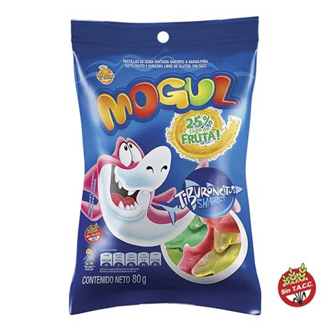 Mogul Frutillas Ácidas Sour Candy Gummies Strawberry Flavor Gluten